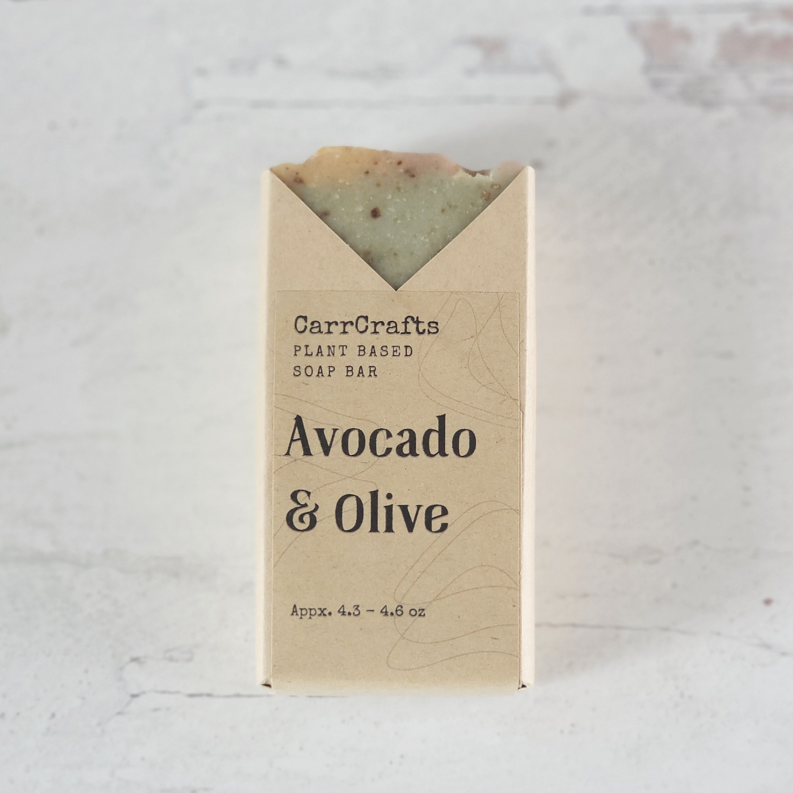 Avocado & Olive Plant Based Soap Bar – CarrCrafts