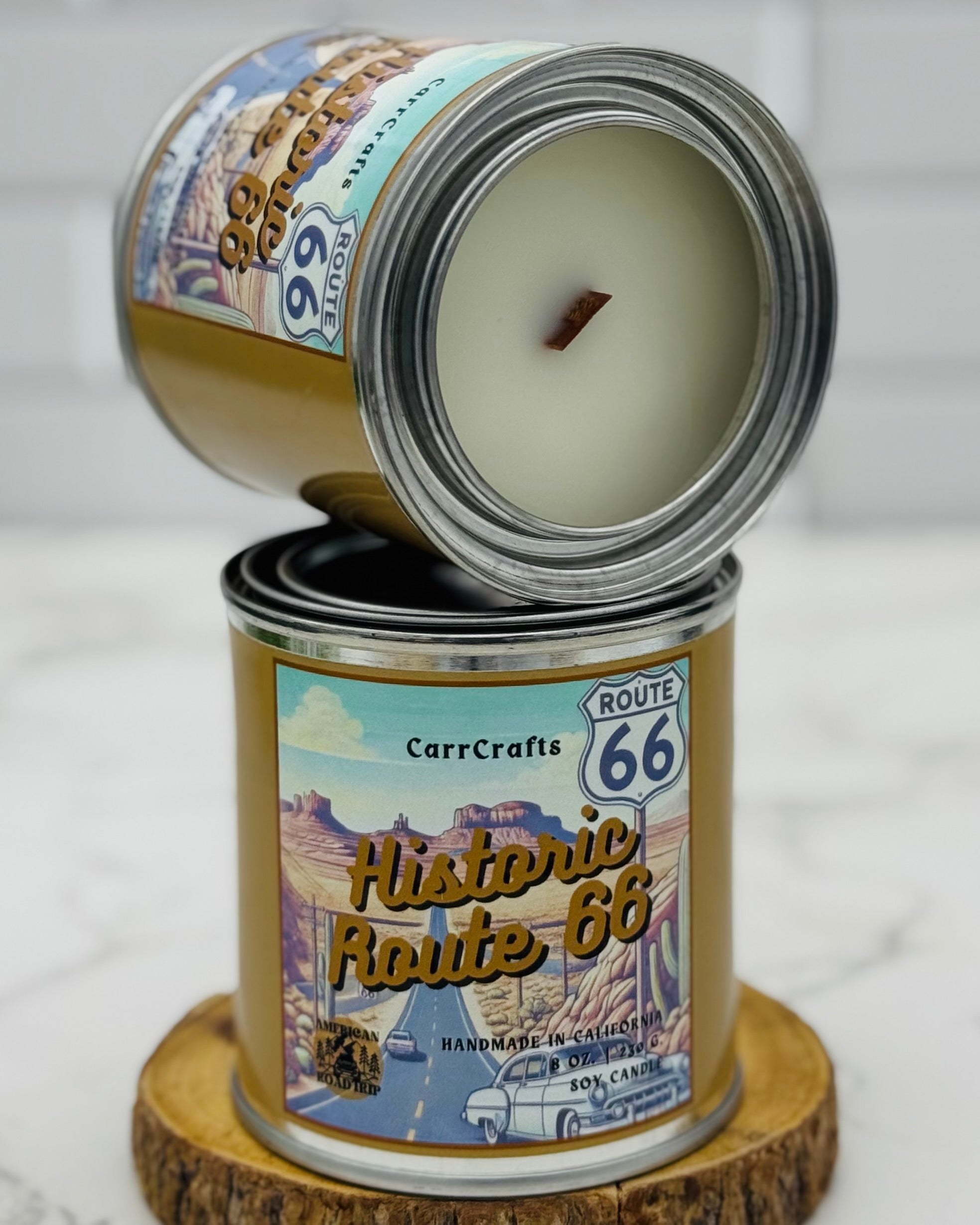 Historic Route 66 Soy Candle – CarrCrafts